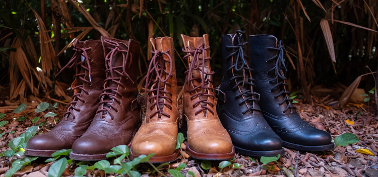 Women's Custom Leather Boots | Handmade Leather Boots